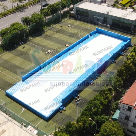 Snowboard Airbag Jump Landing - Practice tricks year round | Sunpark